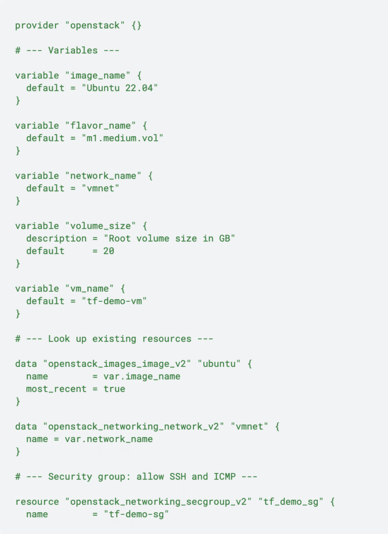 Automating Private Cloud Director: Terraform Quickstart • Platform9